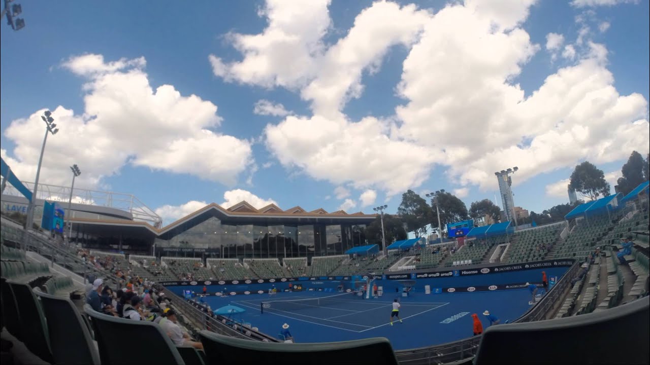 Show Court 3 - Australian Open 2015 - GoPro Time Lapse - YouTube