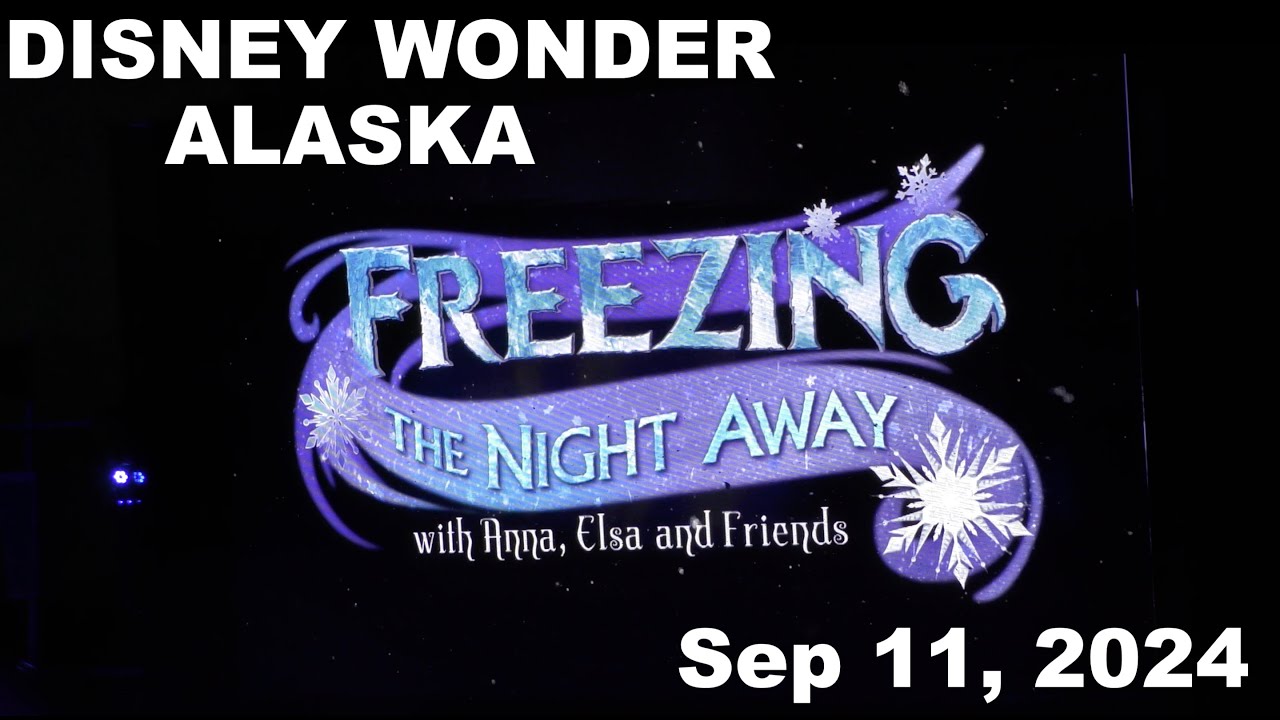 Disney Cruise Line | Disney Wonder | Alaska | Freezing the night away ...