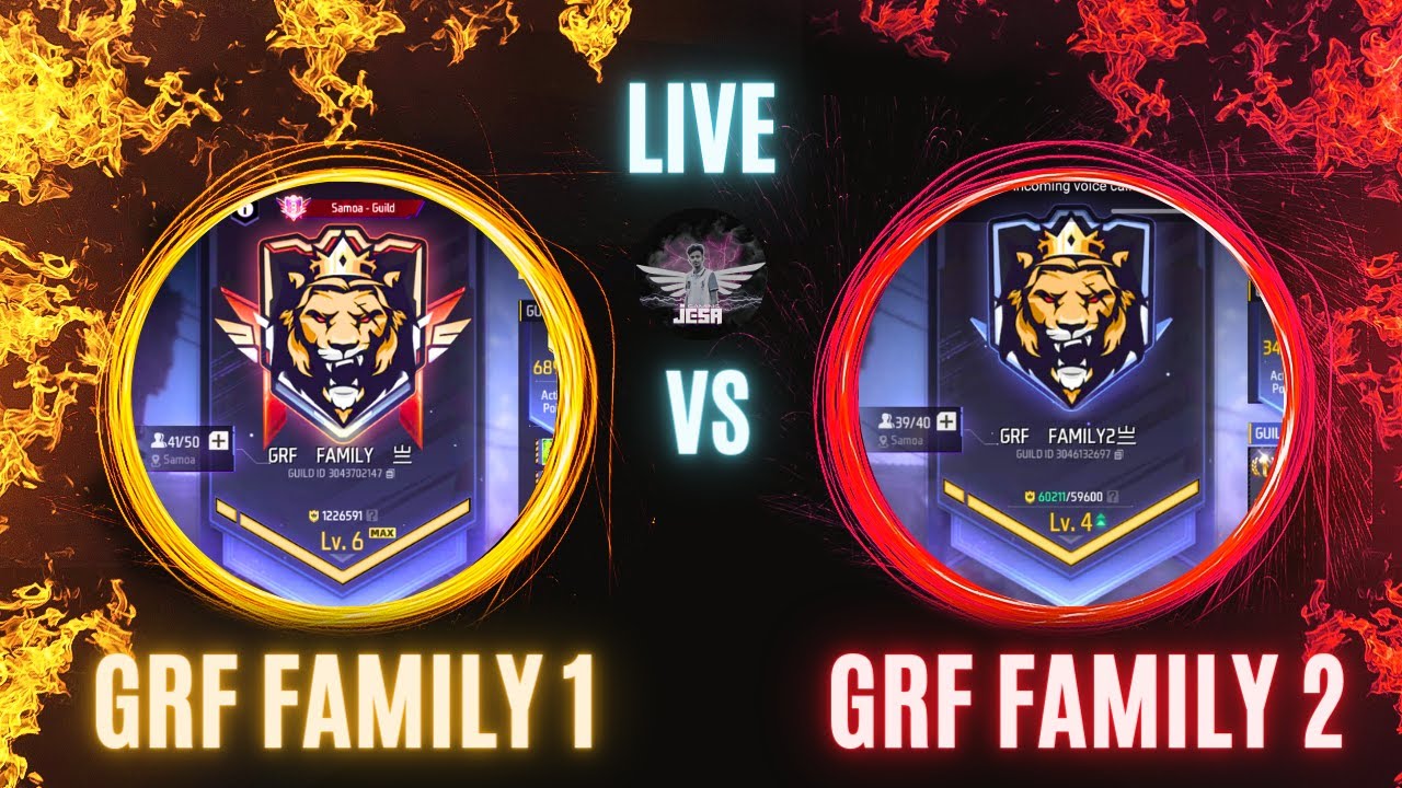 GRF 1 vs GRF 2 දැවැන්ත සටනක ආරම්භය | FreeFre | Gaming Jesa - YouTube
