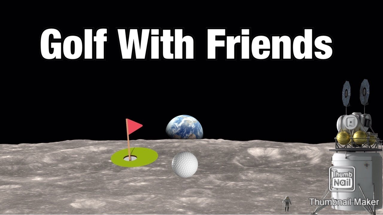 Golf With Friends | playing golf in space! - YouTube