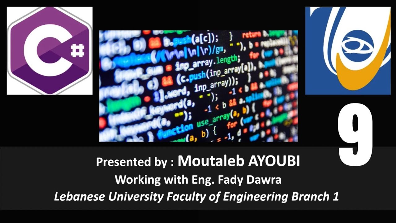 System.IO C#.NET #09 - YouTube