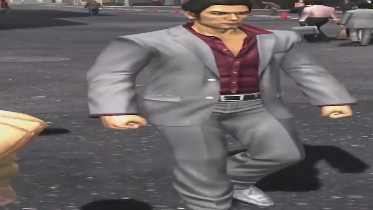 INTERIOR CROCODILE ALLIGATOR BUT ITS KIRYU KAZUMA FROM THE HIT GAME ...