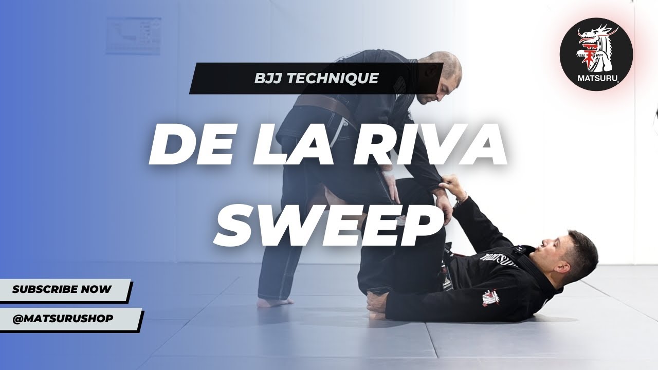 De la Riva Sweep to the armbar! - YouTube