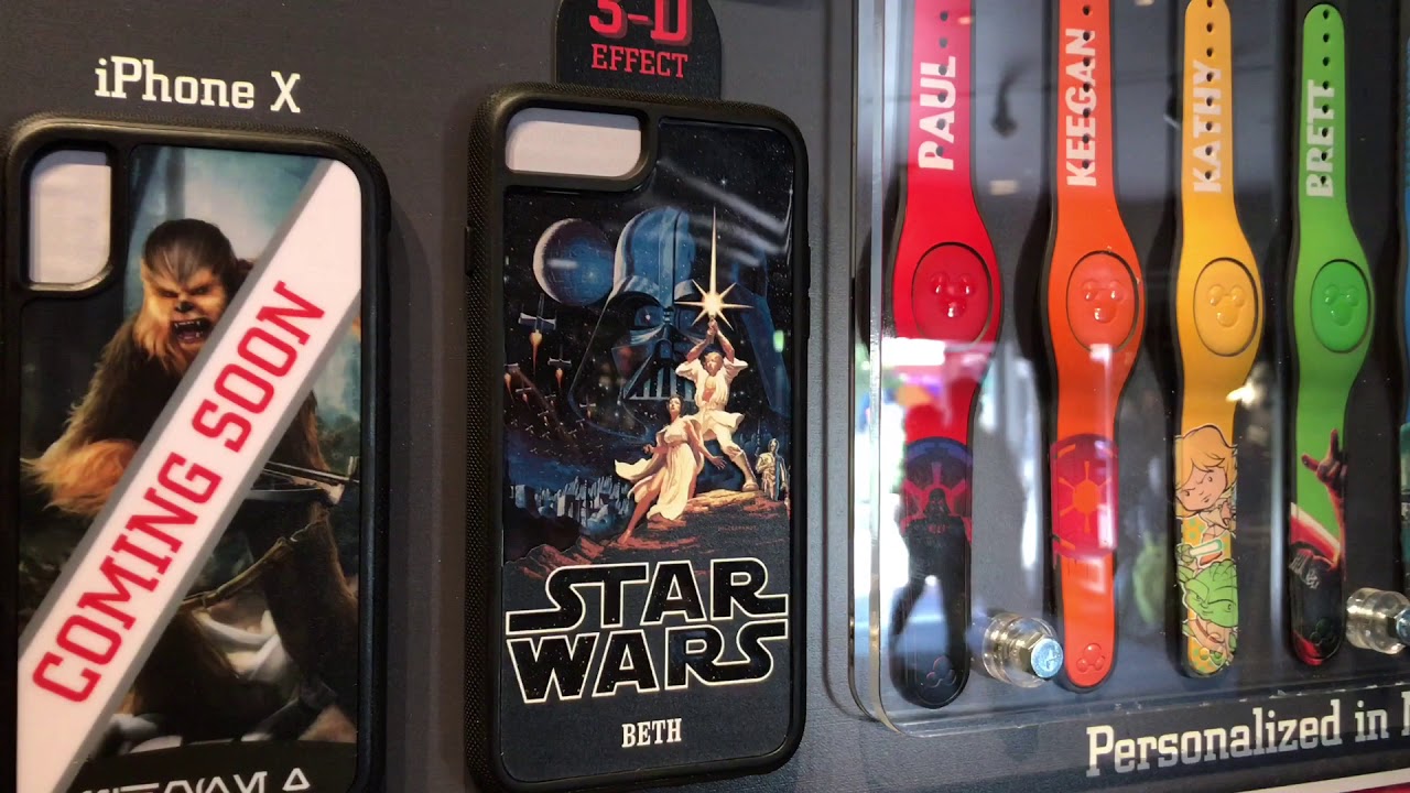 New Star Wars 3-D Custom Phone Cases at Launch Bay, Hollywood Studios ...