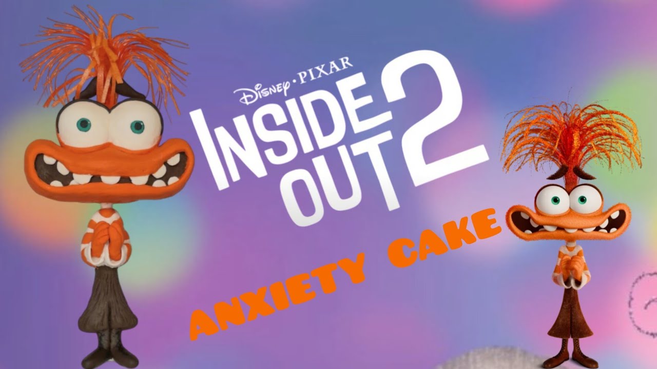 How I Made Anxiety A Cake From Inside Out 2 - YouTube