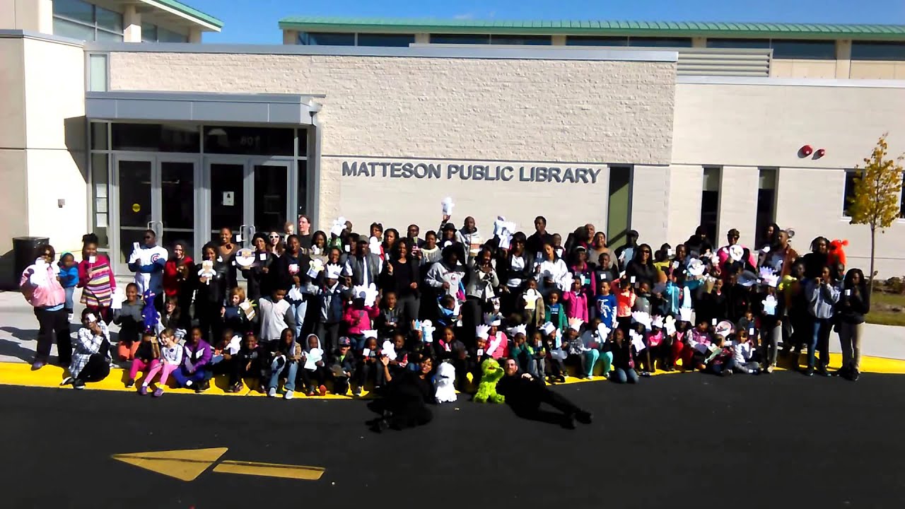 Matteson Public Library Setting a World Record - YouTube