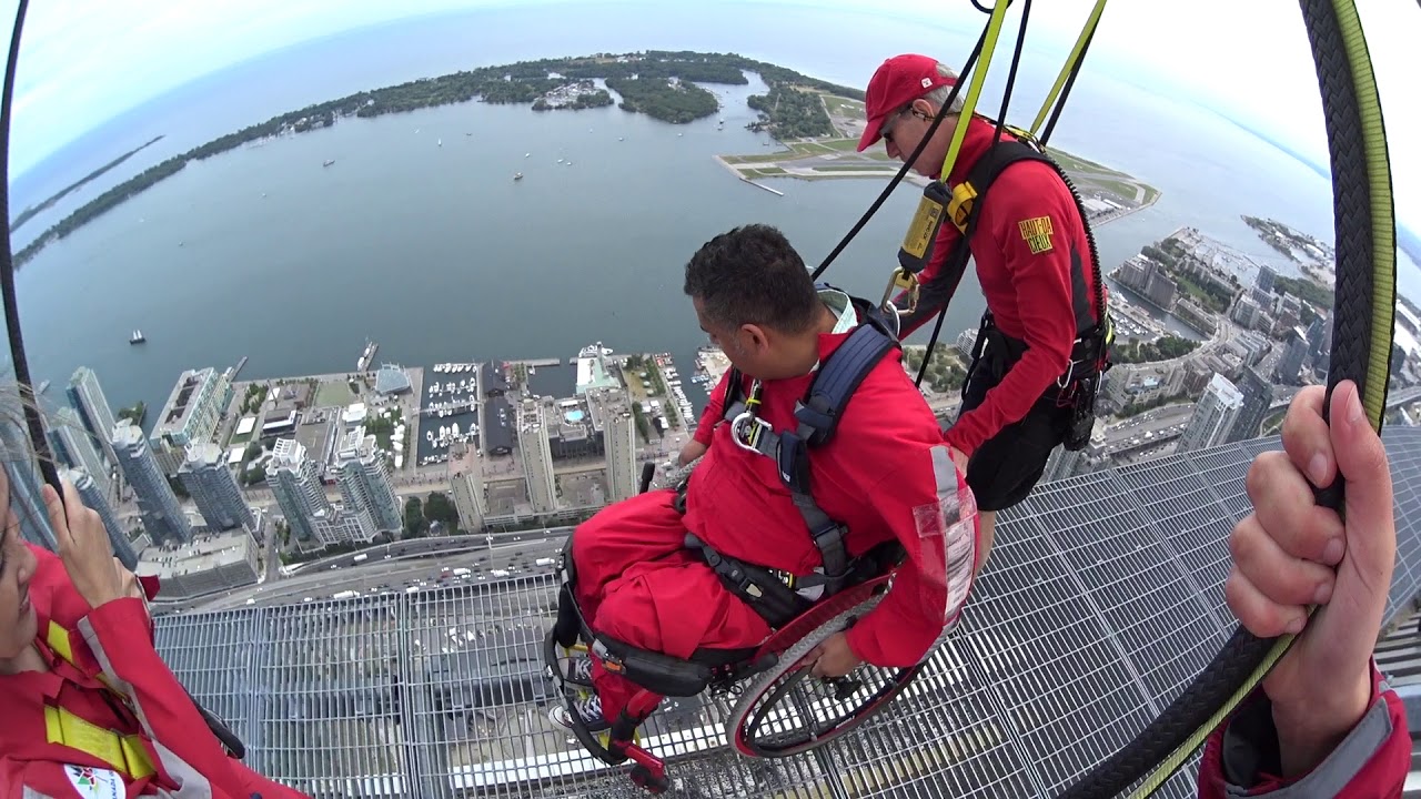 Rolling in the EdgeWalk 2018 - wheelchair accesible - YouTube
