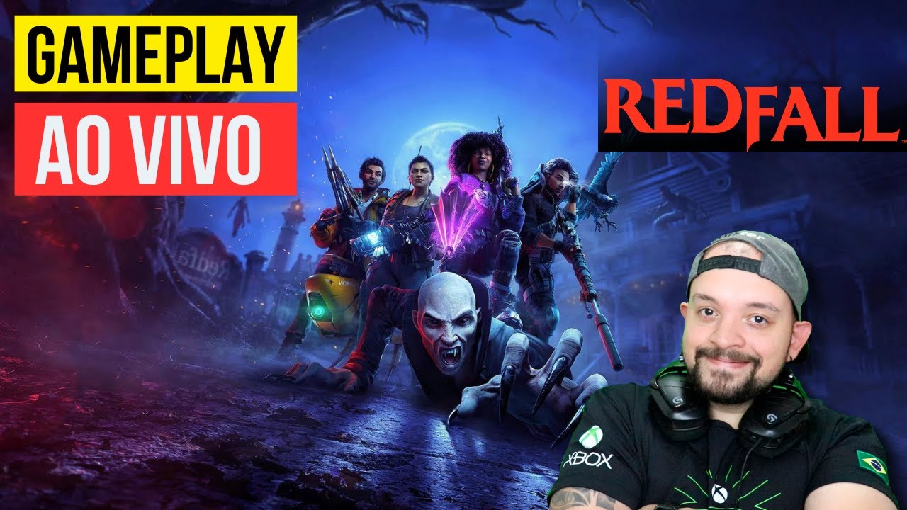 🔴[AO VIVO]👑LANÇAMENTO REDFALL👑 - [X XBOX SERIES X] - YouTube