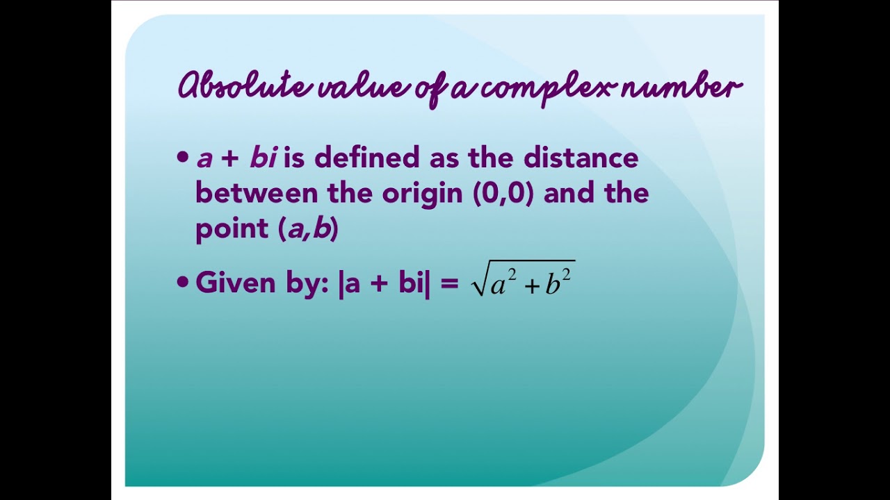 1 19 6 5 Trig Form Of A Complex Number YouTube 1 19 6 5 Trig Form Of A Complex Number YouTube