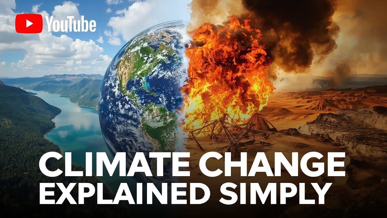 🌍 Climate Change Explained Simply | What You Need to Know in 2 Minutes ...