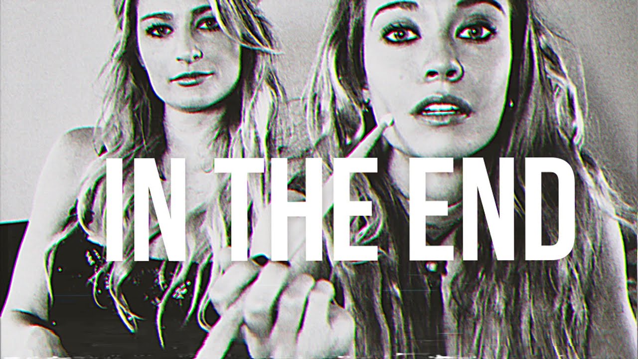 “in the end” cover + original rap (the pretty wild) lyric video - YouTube