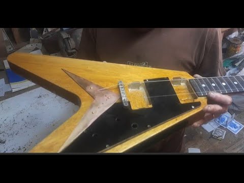 1958 Flying V build...Part 19. - YouTube