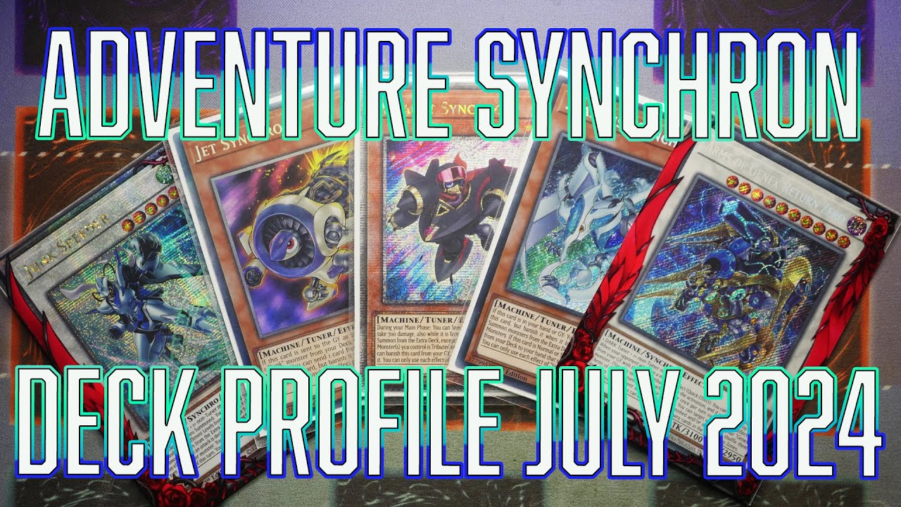 YUGIOH Adventure Synchro Deck Profile - NO WANTED ENGINE - YouTube