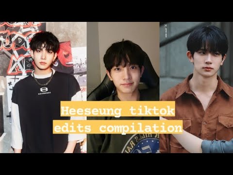 Heeseung Tiktok edit compilation(Enhypen) - YouTube