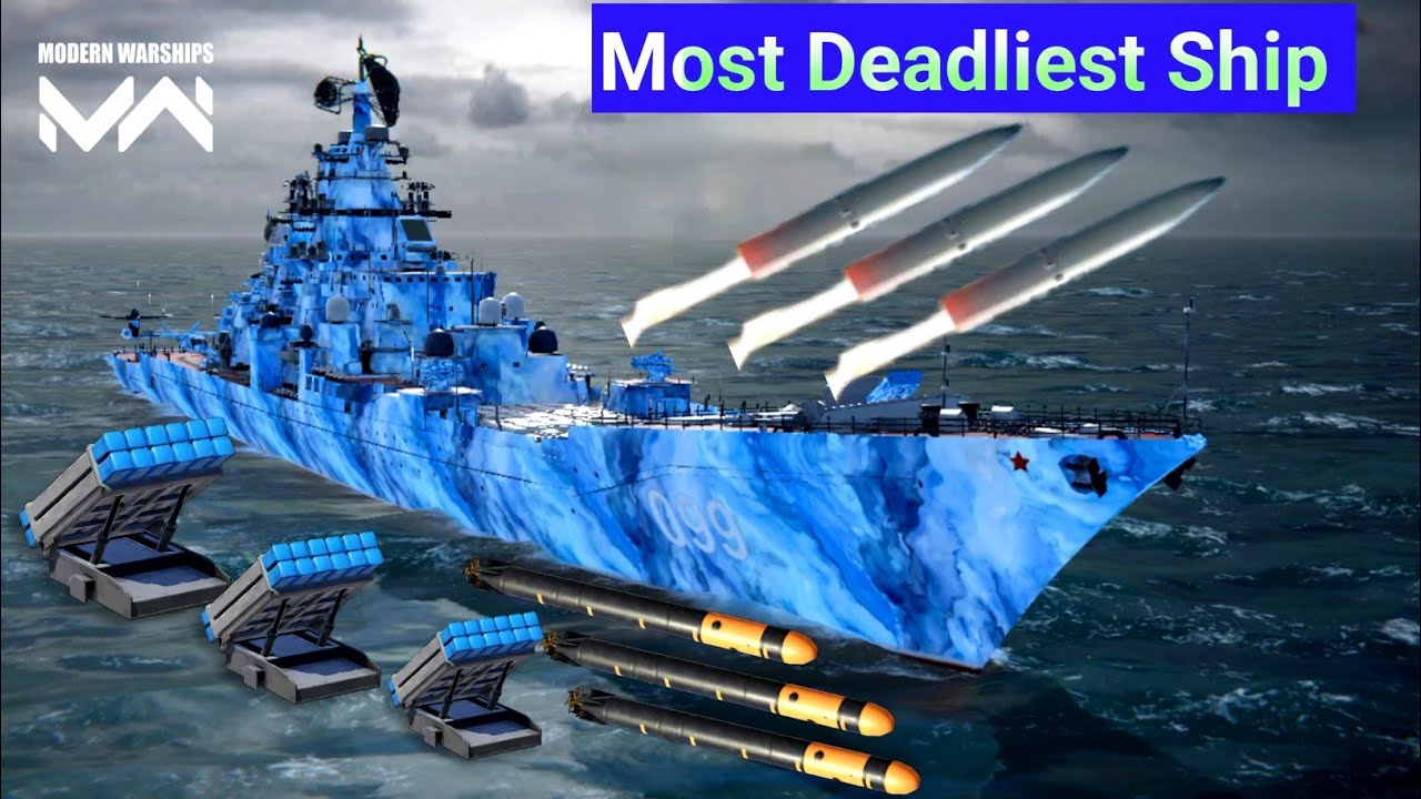 Slow But Most Deadly Ship With Best Build Modern Warship Gameplay - YouTube