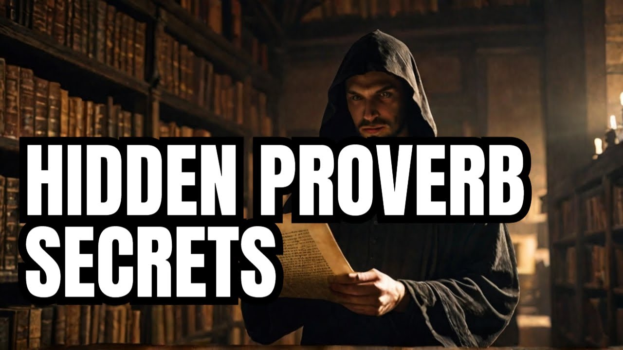 The Dark Message Hidden in Proverbs That Nobody Talks About - YouTube