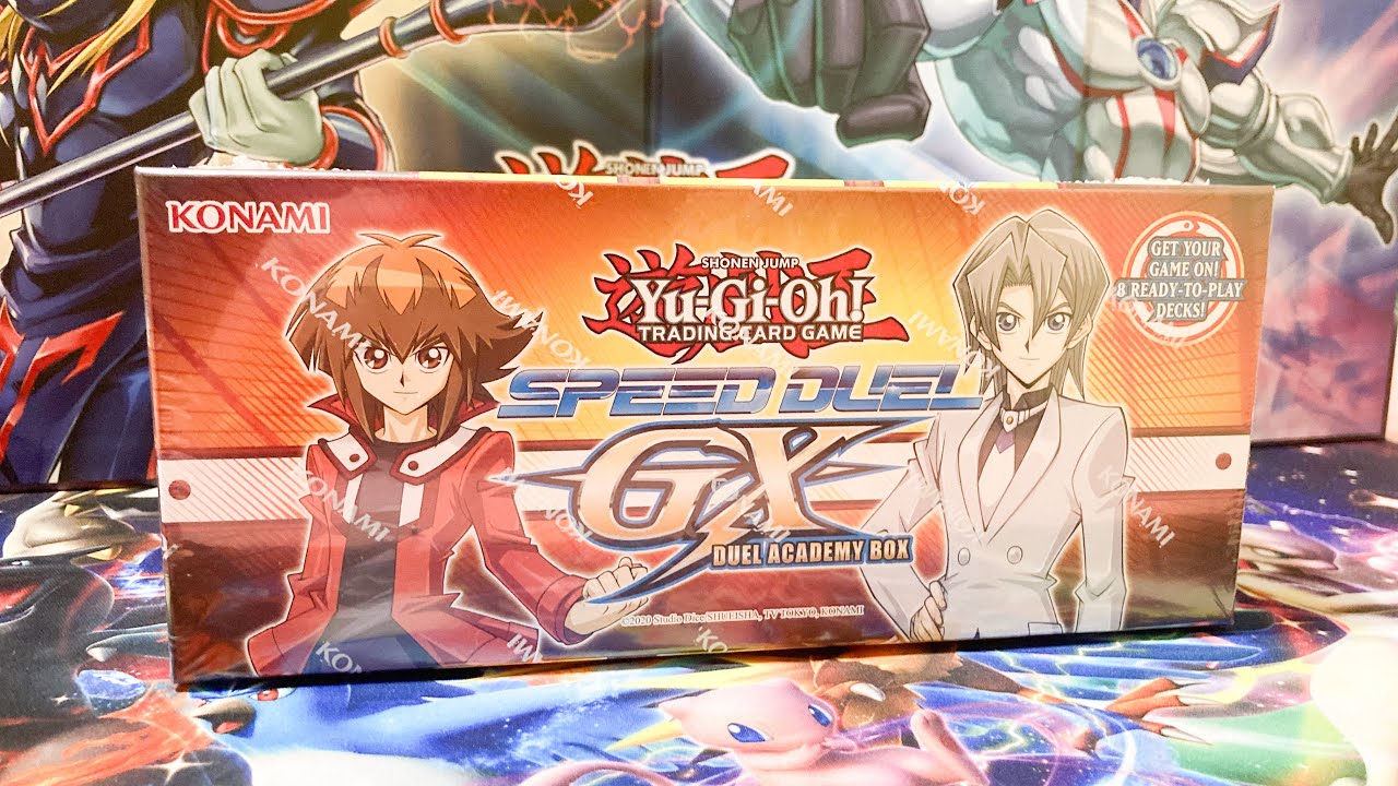 Speed Duel: GX Duel Academy Box Opening - YouTube