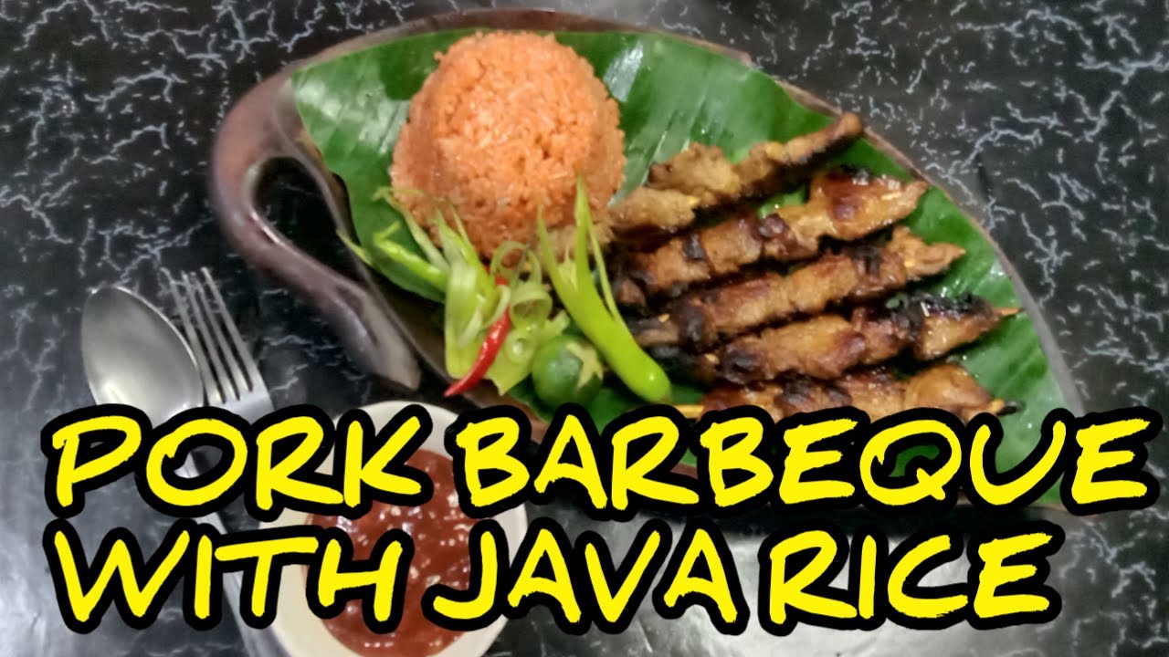 PORK BARBEQUE WITH JAVA RICE - YouTube