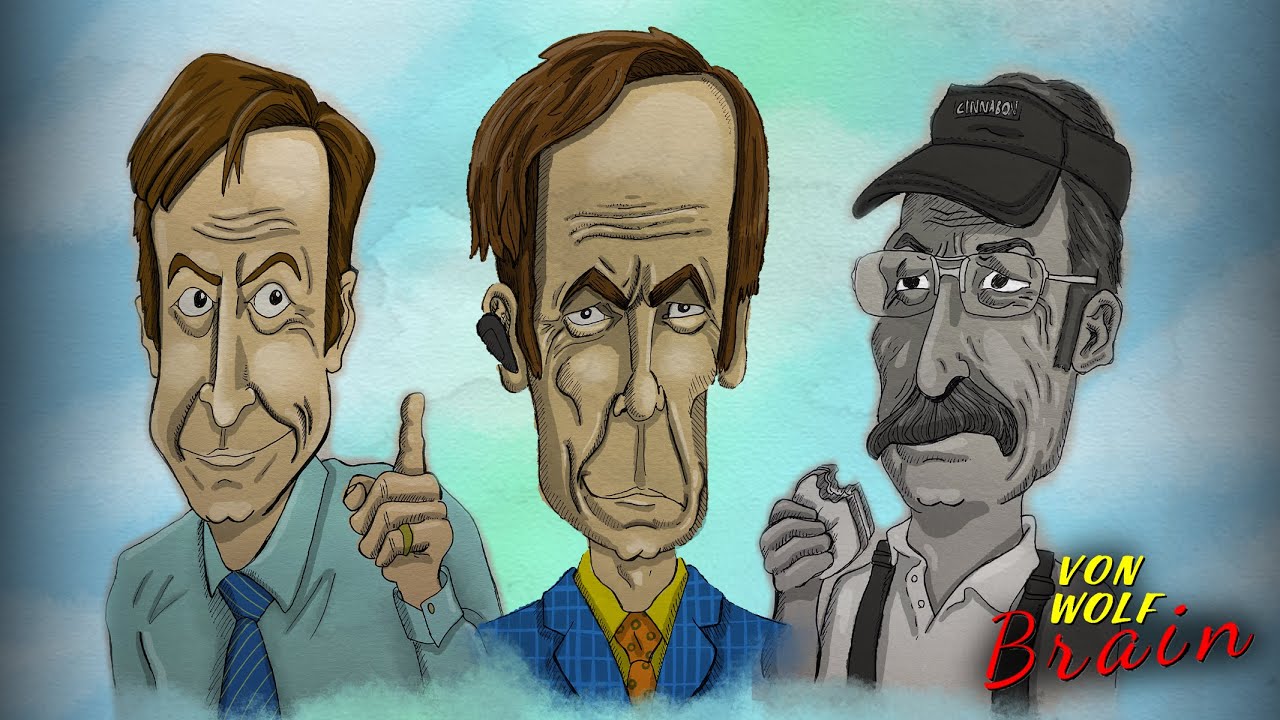 How to Draw Saul Goodman/Jimmy McGill/Gene Takavic - Von Doodle Brain ...