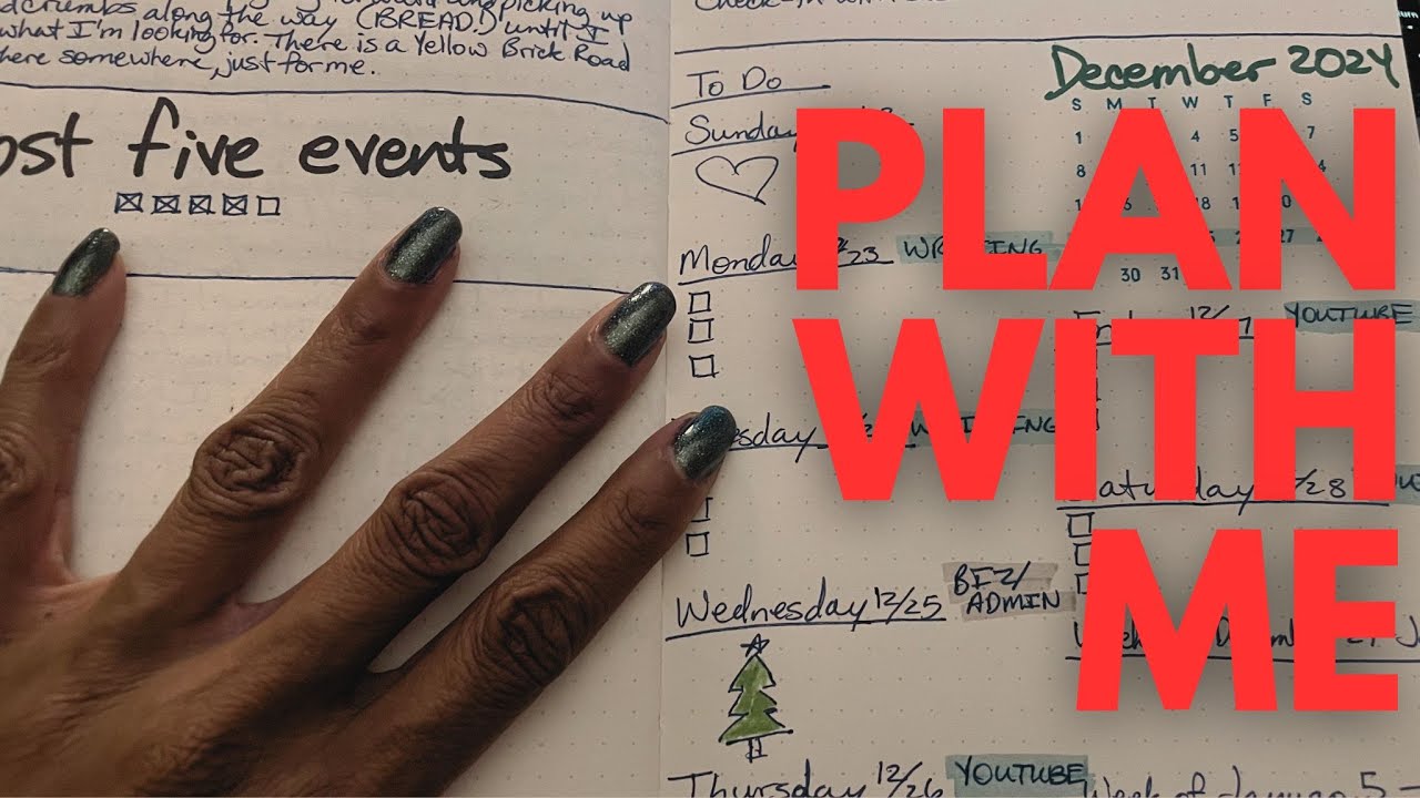 💪🏾 Plan With Me - Messy Minimalist Bullet Journal Weekly Spread! - YouTube