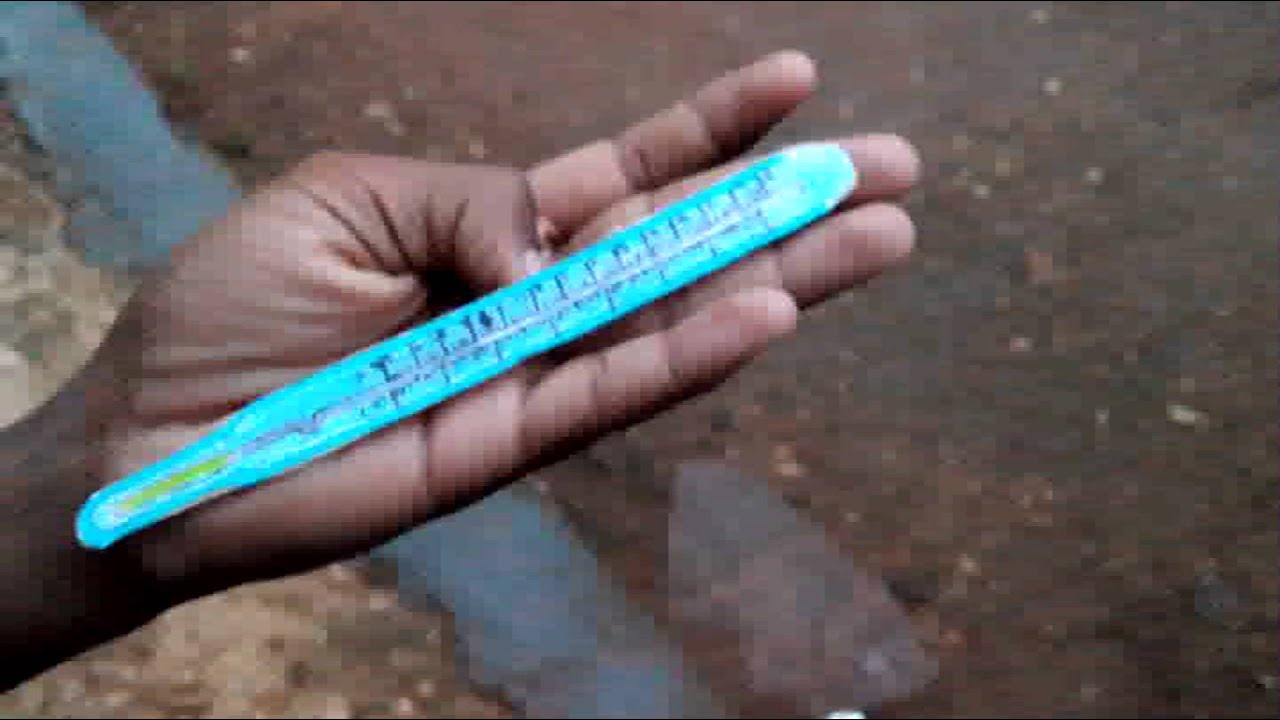 PAPER THERMOMETER - YouTube
