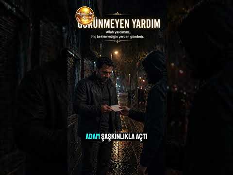 Kimseye Anlatamadı… Ama Allah Ona Yardım Gönderdi!