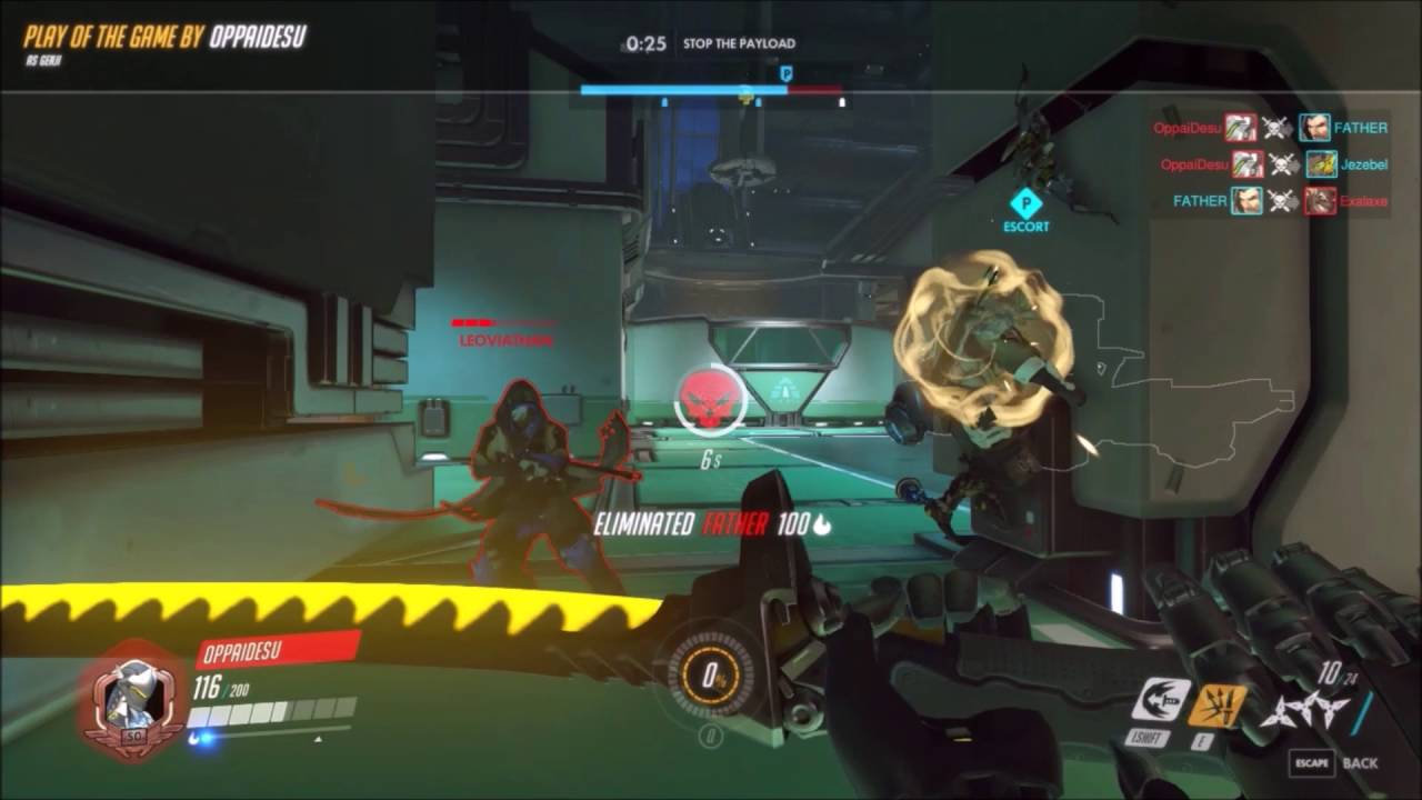 PlayOfTheGame#1 Genji&Reaper - YouTube