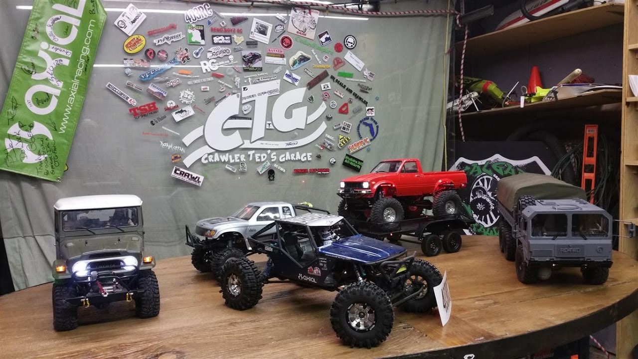 Crawler Teds Garage - 403RC In The Garage with the Beast and other rigs ...