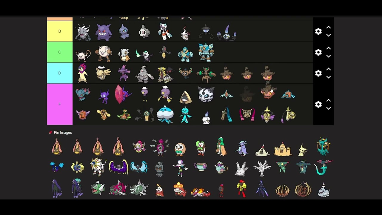 RANKING EVERY GHOST TYPE POKEMON - YouTube
