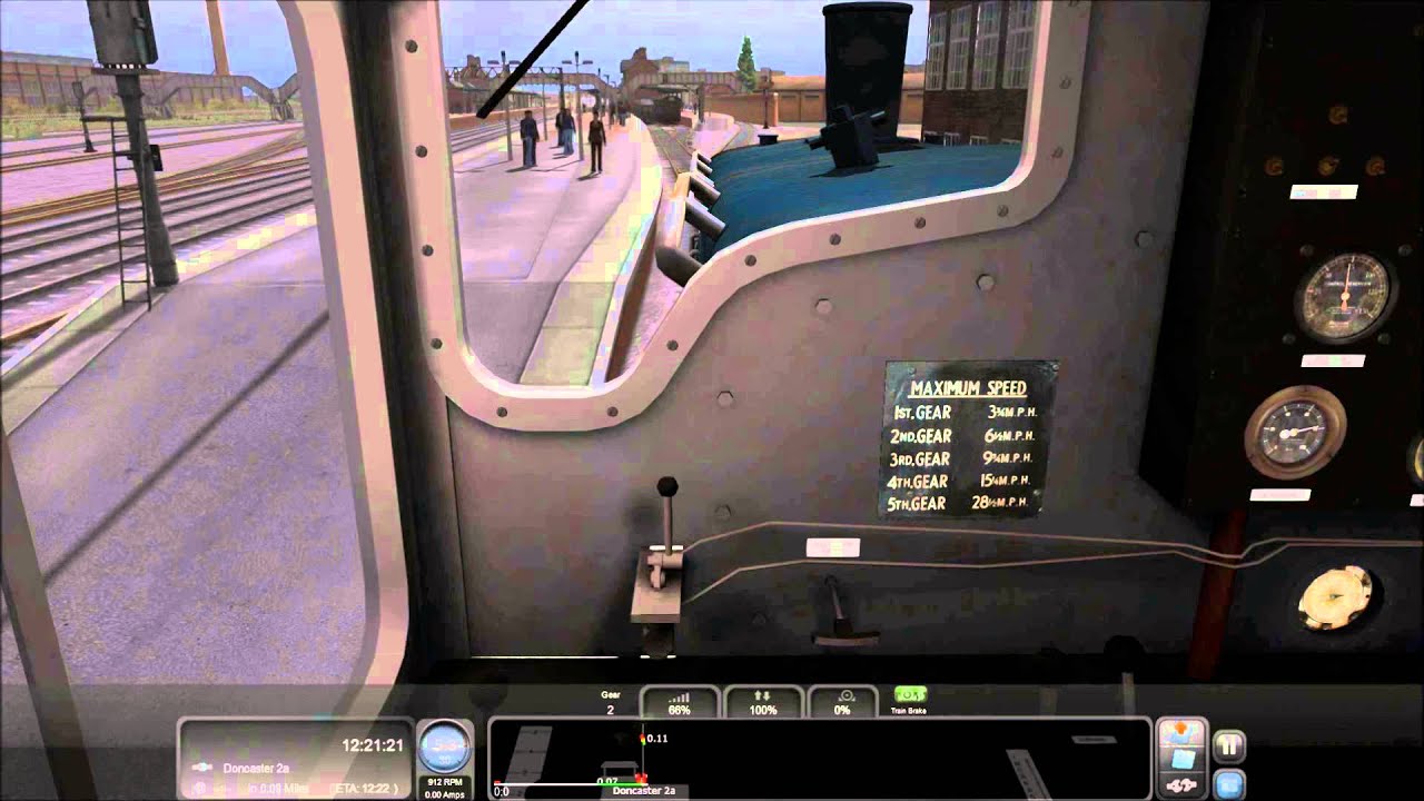 Train Simulator 2013 - Class 03 Shunter BR Blue - YouTube