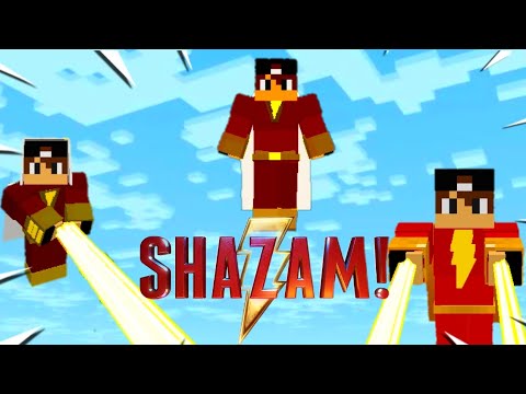 ОБЗОР НА ЛУЧШИЙ МОД НА SHAZAM В МАЙНКРАФТ | Top4ik games Minecraft ...
