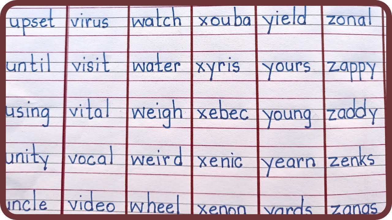 Sight Words || Five Letter Sight Words Part-5|| Phonics || English ...