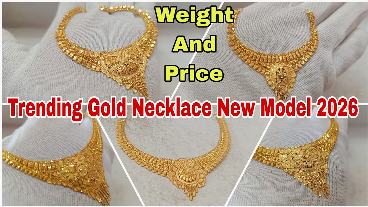 Trending Gold Necklace Designs 2026 | Must-Have New Models with Price ...
