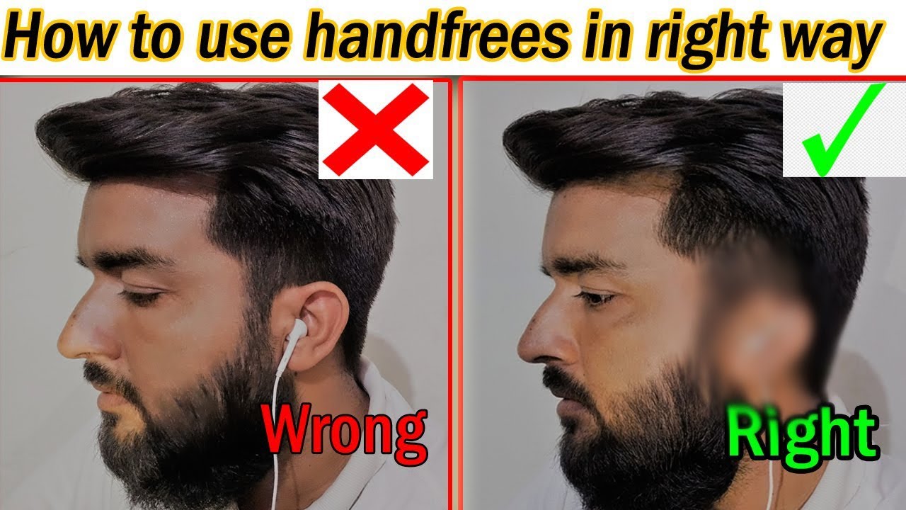 How to use hand free in right way II life hacks for hand free - YouTube
