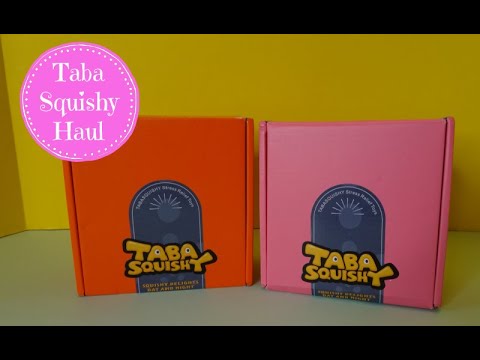 Taba Squishy Haul From Taba Squishy - YouTube