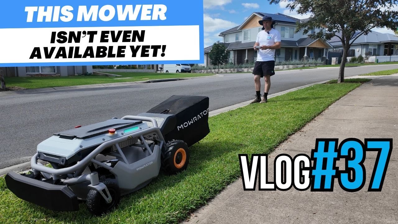 The MOST FUN Lawn Mower I've EVER USED? Mowrator S1 Remote Controlled ...