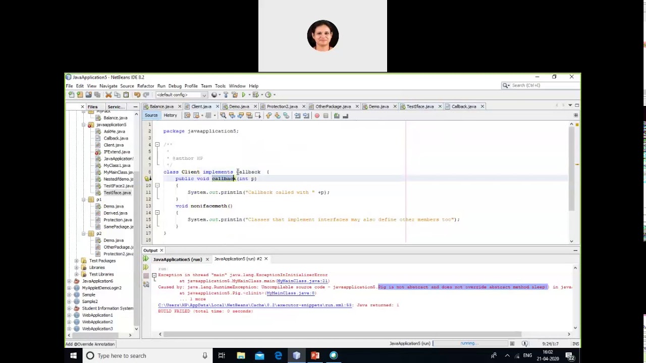 CSE 4TH SEM OOC Module4 Interfaces - YouTube