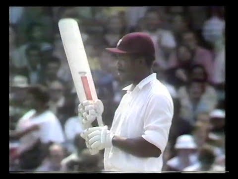 GORDON GREENIDGE 134 & 101 ENGLAND v WEST INDIES 3rd TEST MATCH OLD ...