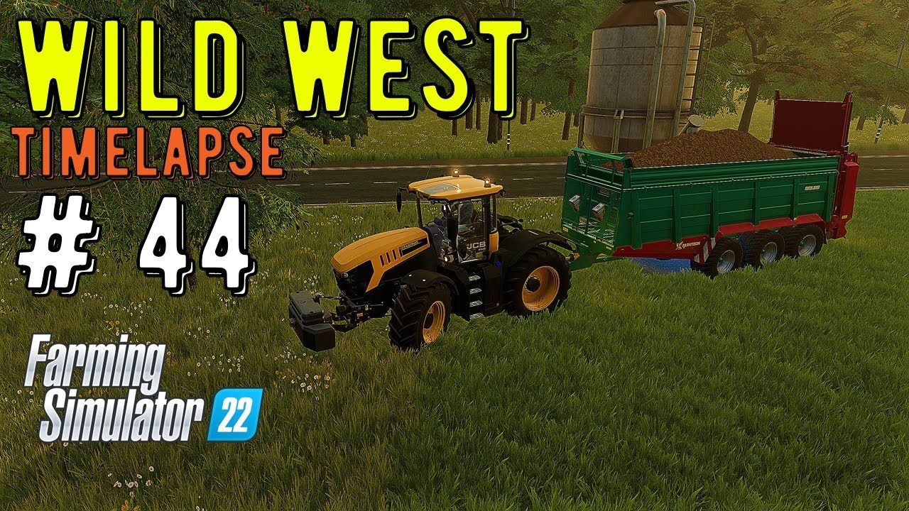 farming Simulator 22 fs22 timelapse Ep #44 Wild West Map fs22 Mods ...