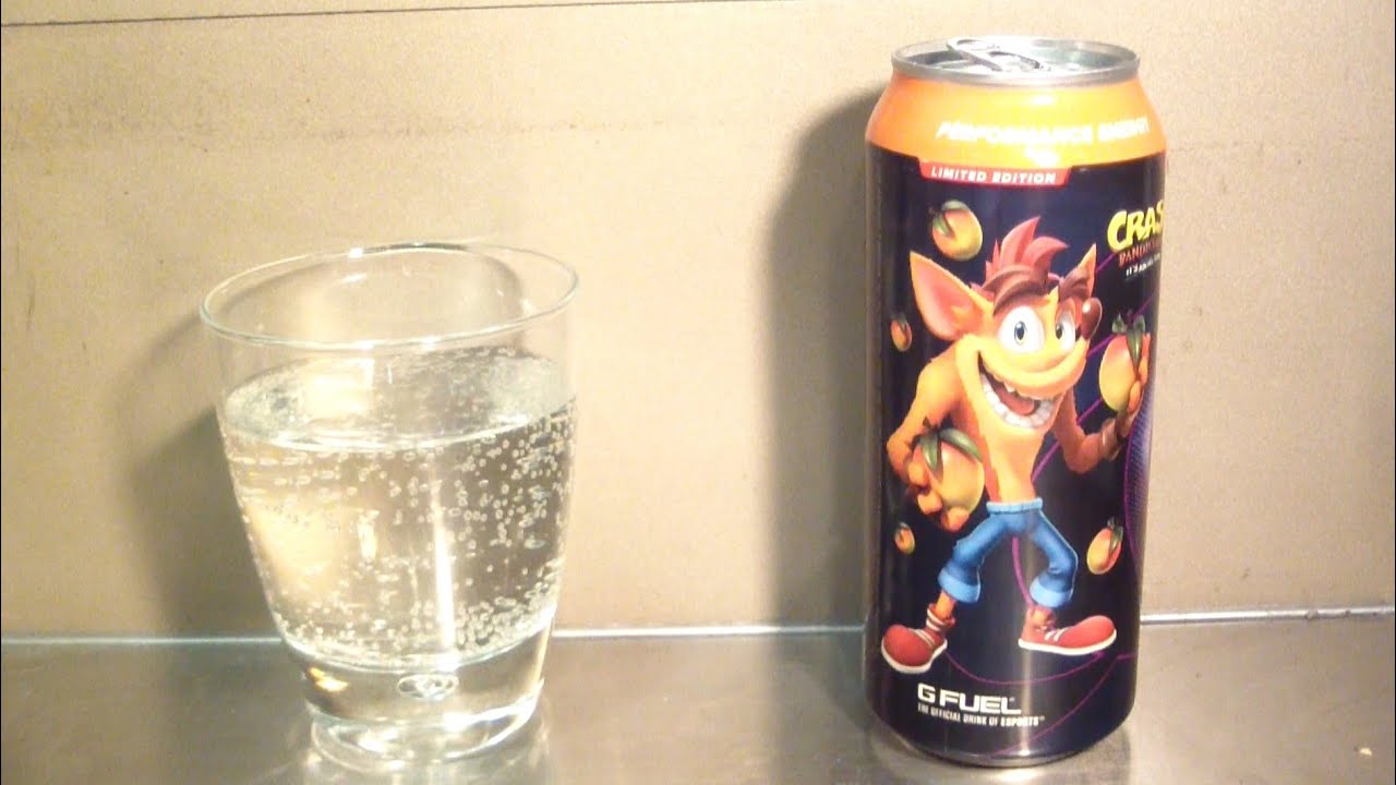 TPX Reviews - "G Fuel Energy: CRASH BANDICOOT 4 (Wumpa Fruit)" - YouTube