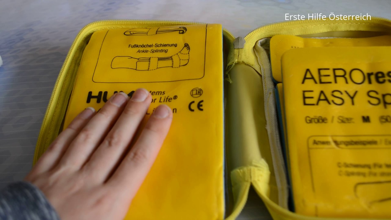AERORESC Easy Splint Set|Review - YouTube