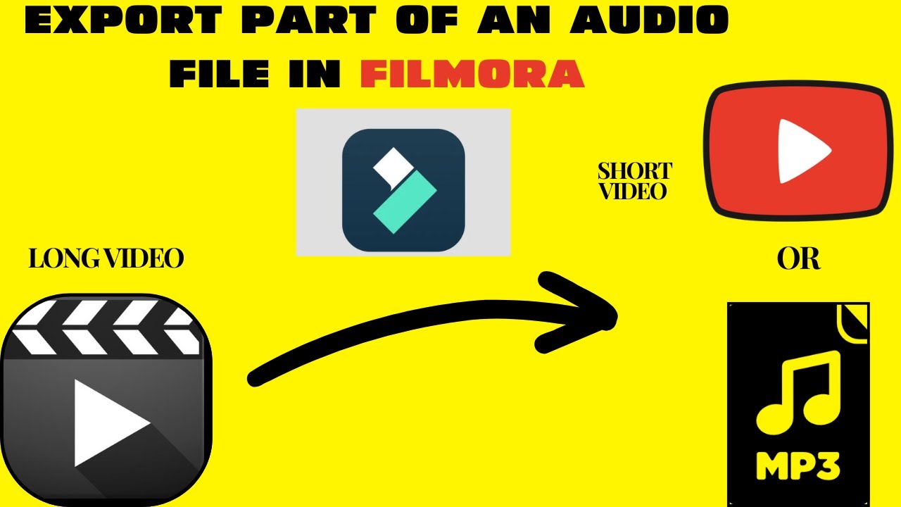 3 WAYS TO EXPORT SELECTED PART OF ANY VIDEO INTO AUDIO OR VIDEO - YouTube