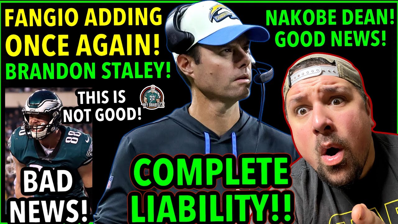 BIG RUMORS! BRANDON STALEY JOINING VIC VANGIO! GOEDERT IS A LIABILITY ...