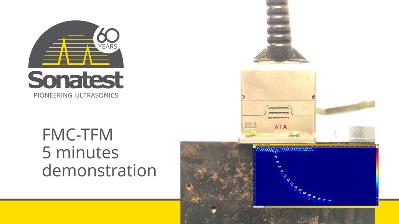 New ultrasonic FMC-TFM solution - 5min DEMO - YouTube