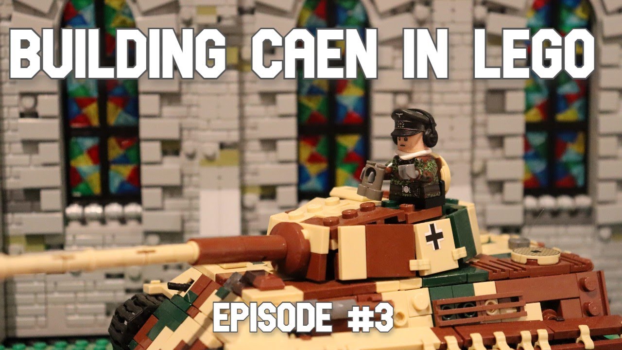 Foundations and Church - Building Caen in Lego WWII - Episode #3 - YouTube