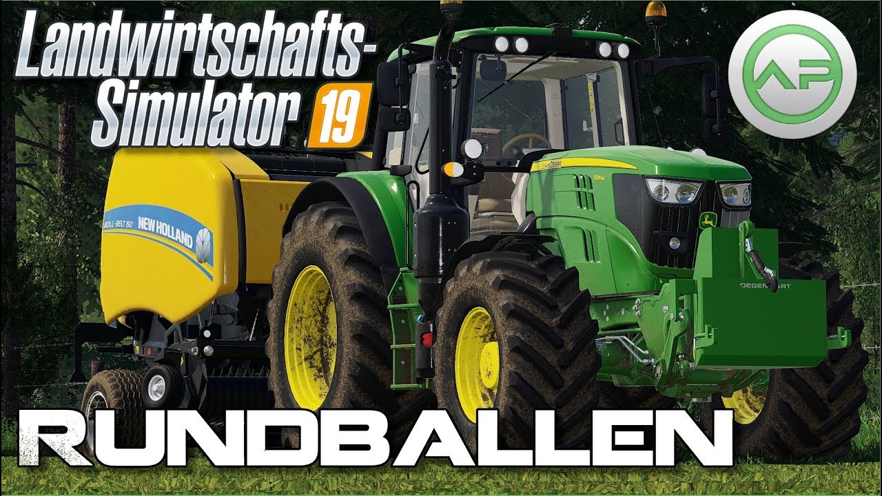 LS19 - HOLZER MAP // #3 // 🆁🆄🅽🅳🅱🅰🅻🅻🅴🅽 // Ballen pressen mit JD 6135M ...