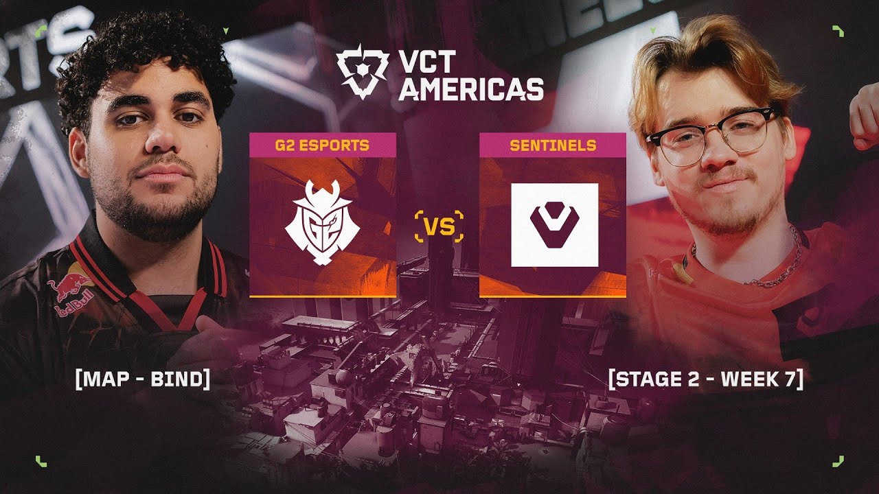 G2 vs. SEN - VCT Americas Stage 2 - Playoffs D5 - Map 1 - YouTube