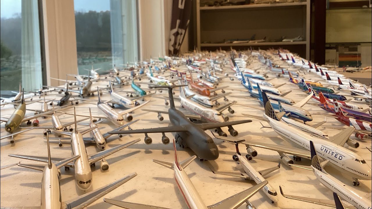 #geminijetsmodels my 250+ model airplane collection (#2) - YouTube