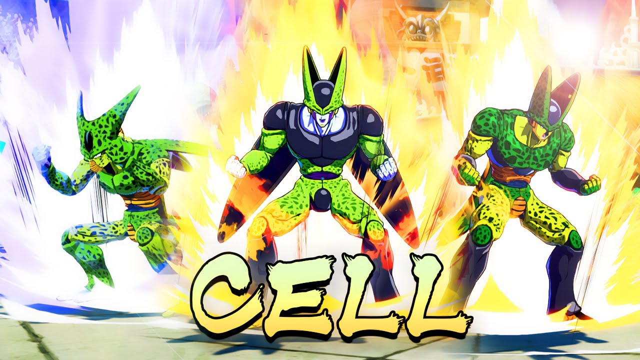 Playable CELL TRANSFORMATIONS In Dragon Ball FighterZ! - YouTube