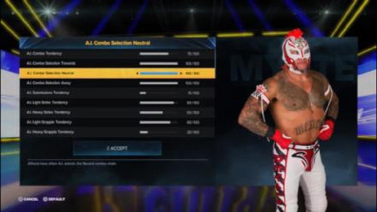 WWE 2K23 | Rey Mysterio Updated Moveset + Base Superstar Settings - YouTube